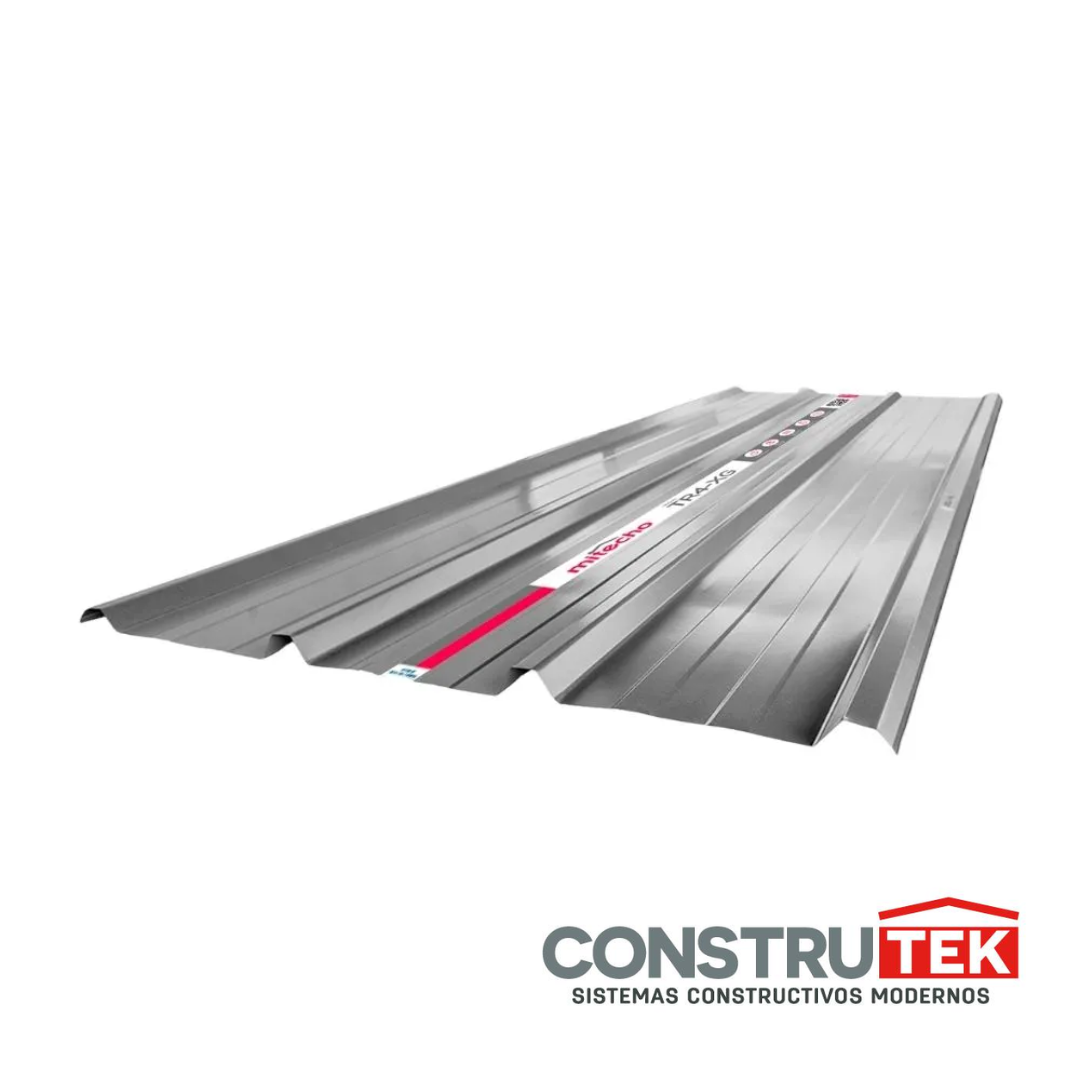 Techo TR4 Aluzinc Gris 0.28mm 3.60 x 1.10m – Construmart - Perú